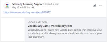 How do I join the Vocab Jam? - Scholarly Prep