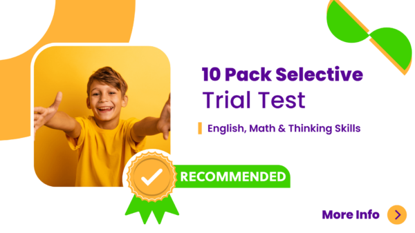 10 Pack Selective Trial Tests - Scholarly Prep
