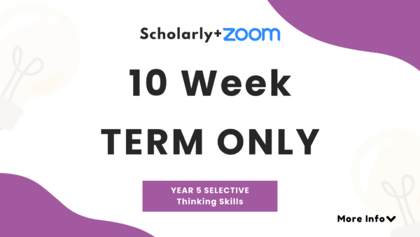 Year 5 Selective Thinking Skills Enrolment – Scholarly Prep