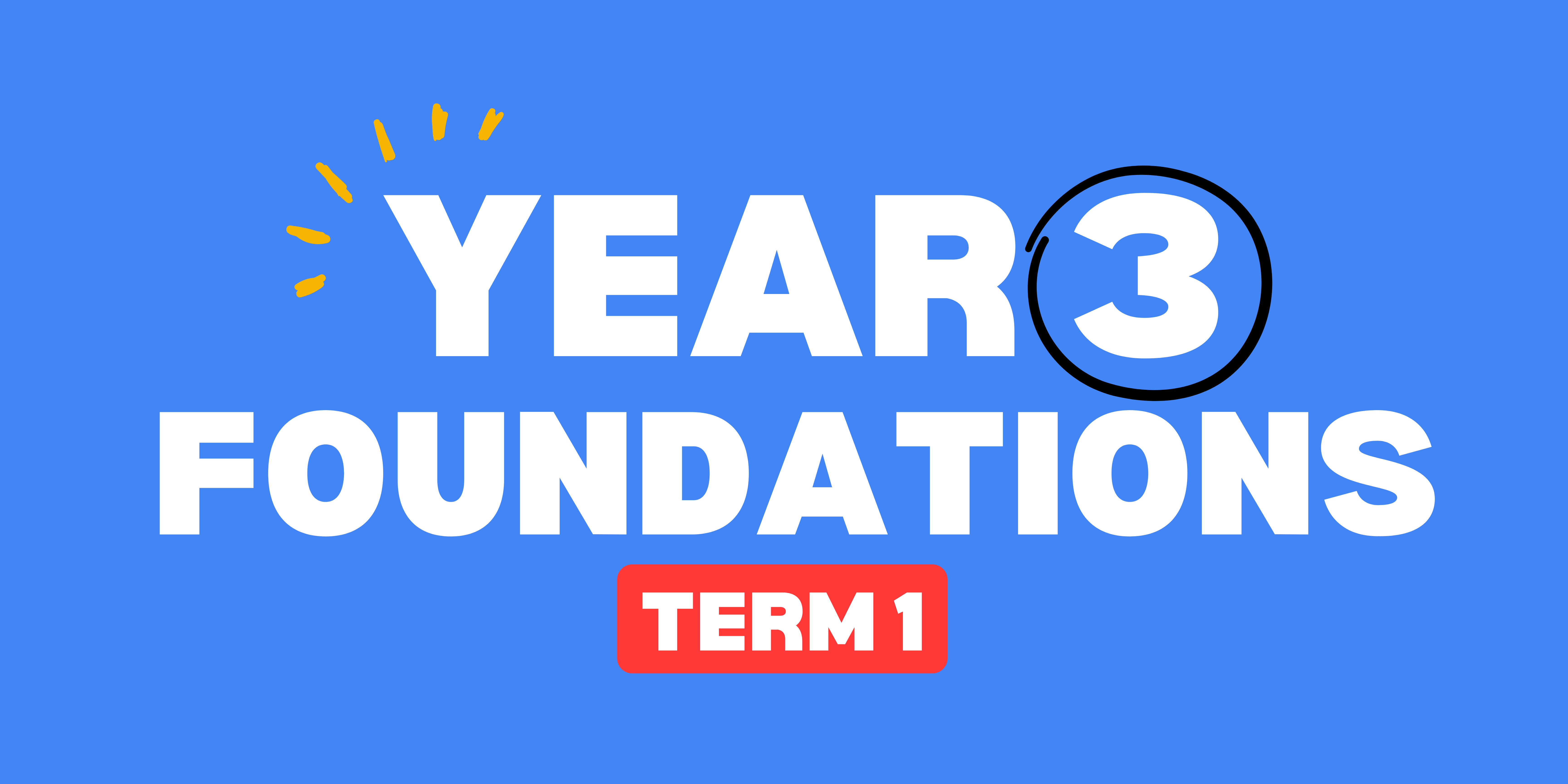 Year 3 Foundations – Scholarly Prep