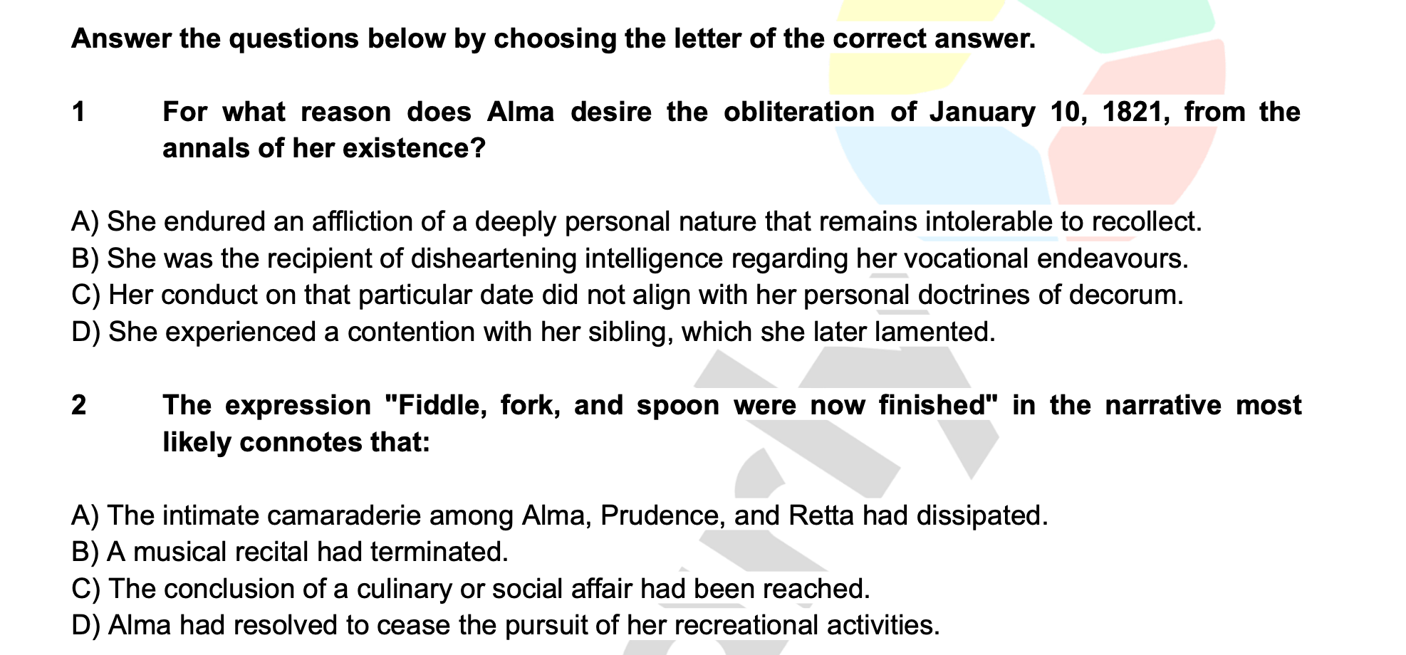 Selective Practice Test: Free English, Maths & Thinking Skills ...