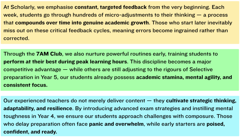 Year 4 Opportunity Class - Scholarly Prep