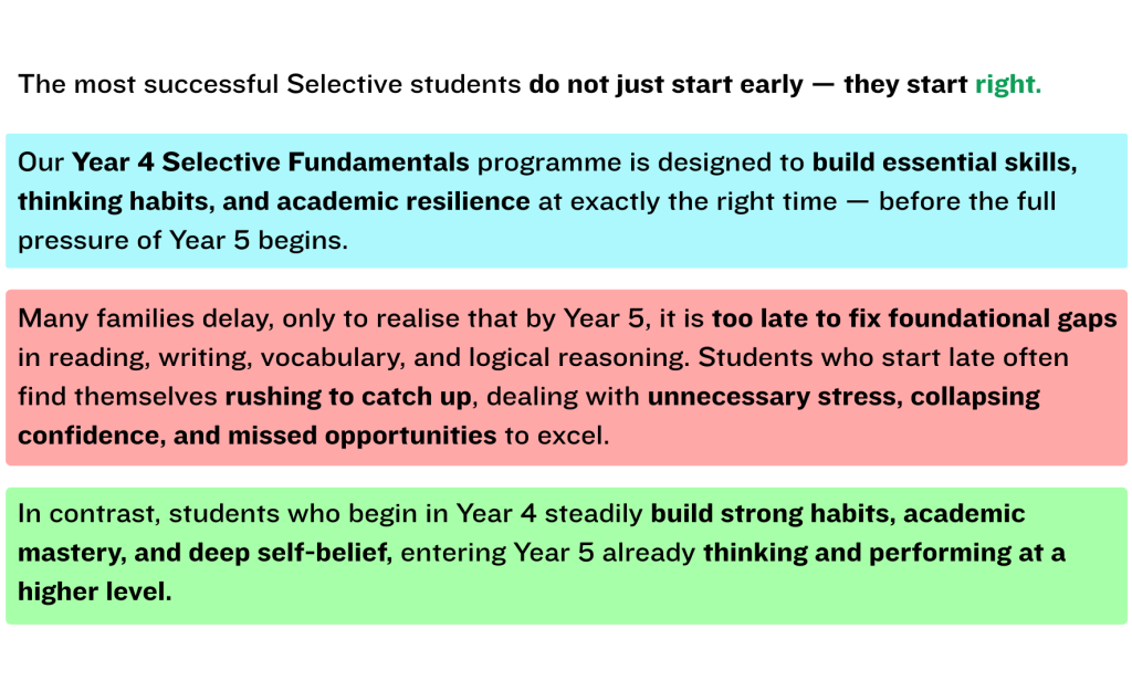 Year 4 Opportunity Class - Scholarly Prep