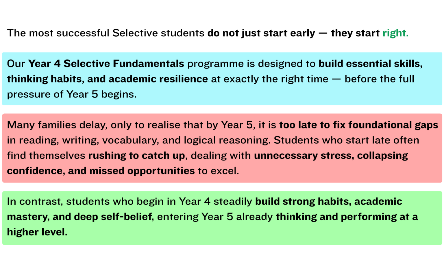 Year 4 Opportunity Class - Scholarly Prep
