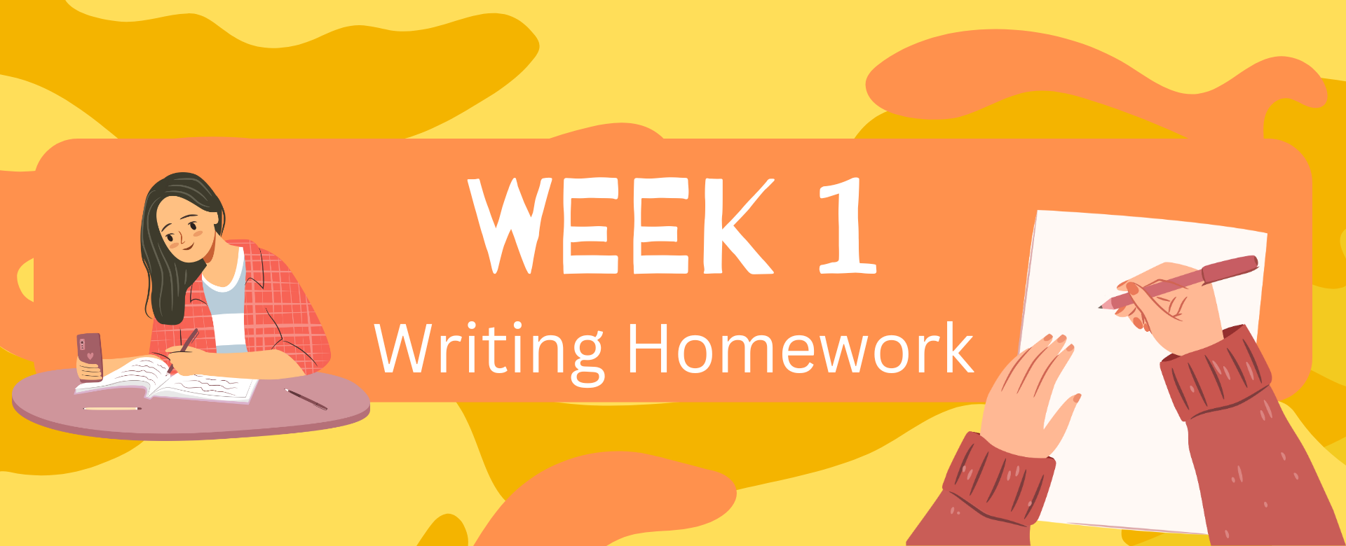 Week 1 Writing Homework - Scholarly Prep